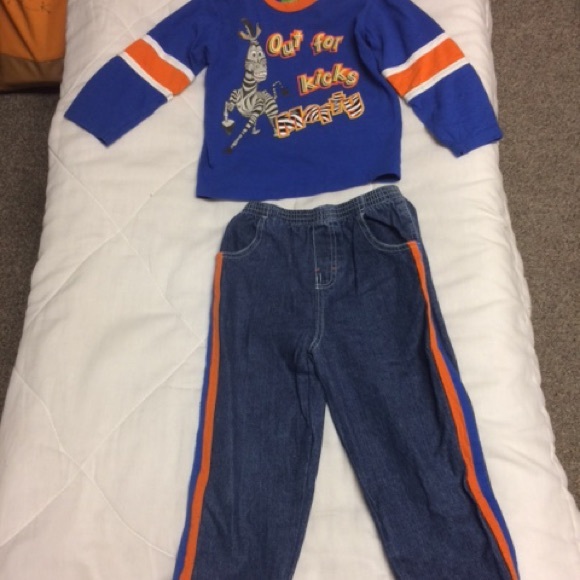 Dreamworks Animation | Matching Sets | Madagascar The Movie Kids Outfit ...